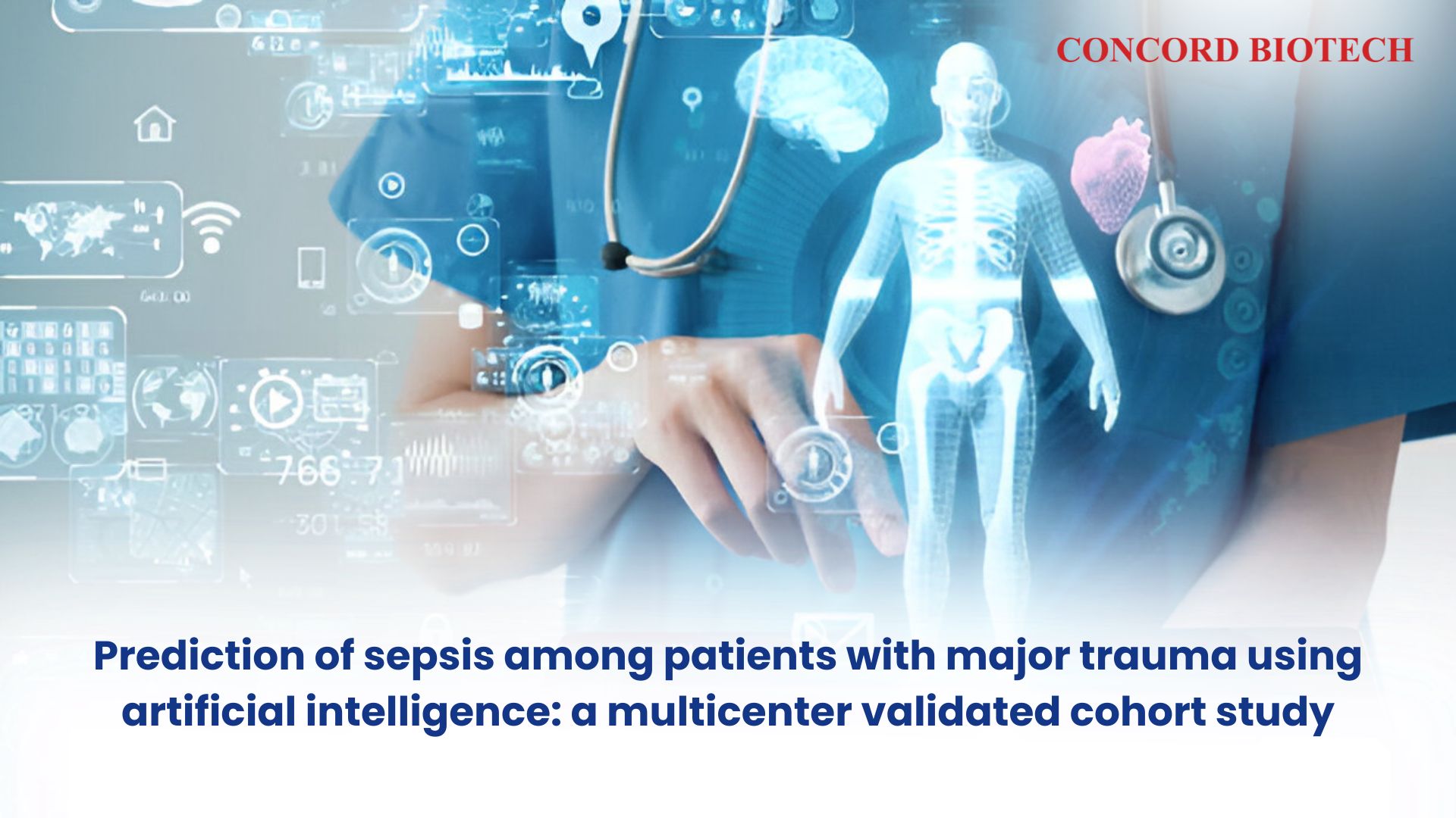 Prediction of sepsis among patients with major trauma using artificial ...